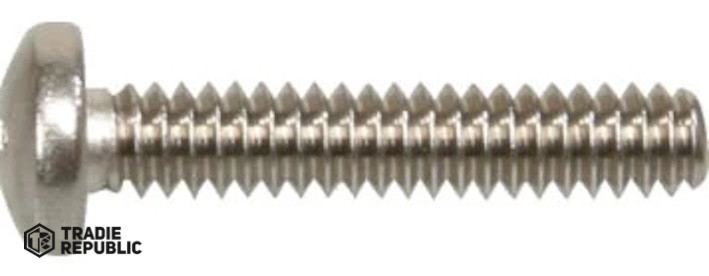 SS 304 Pan Head Machine Screw - Tradie Republic