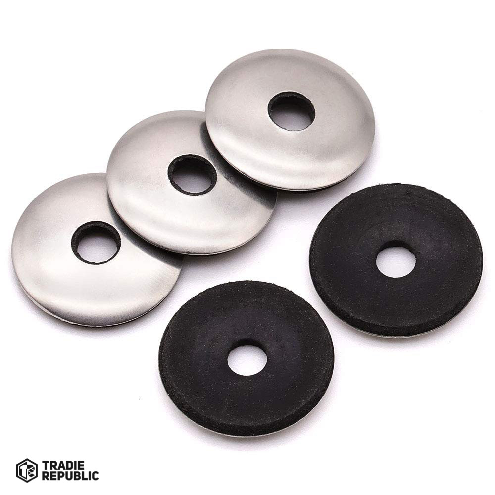 Polycarbonate EPDM Roofing Washer 26mm (100 Pieces) - Tradie Republic