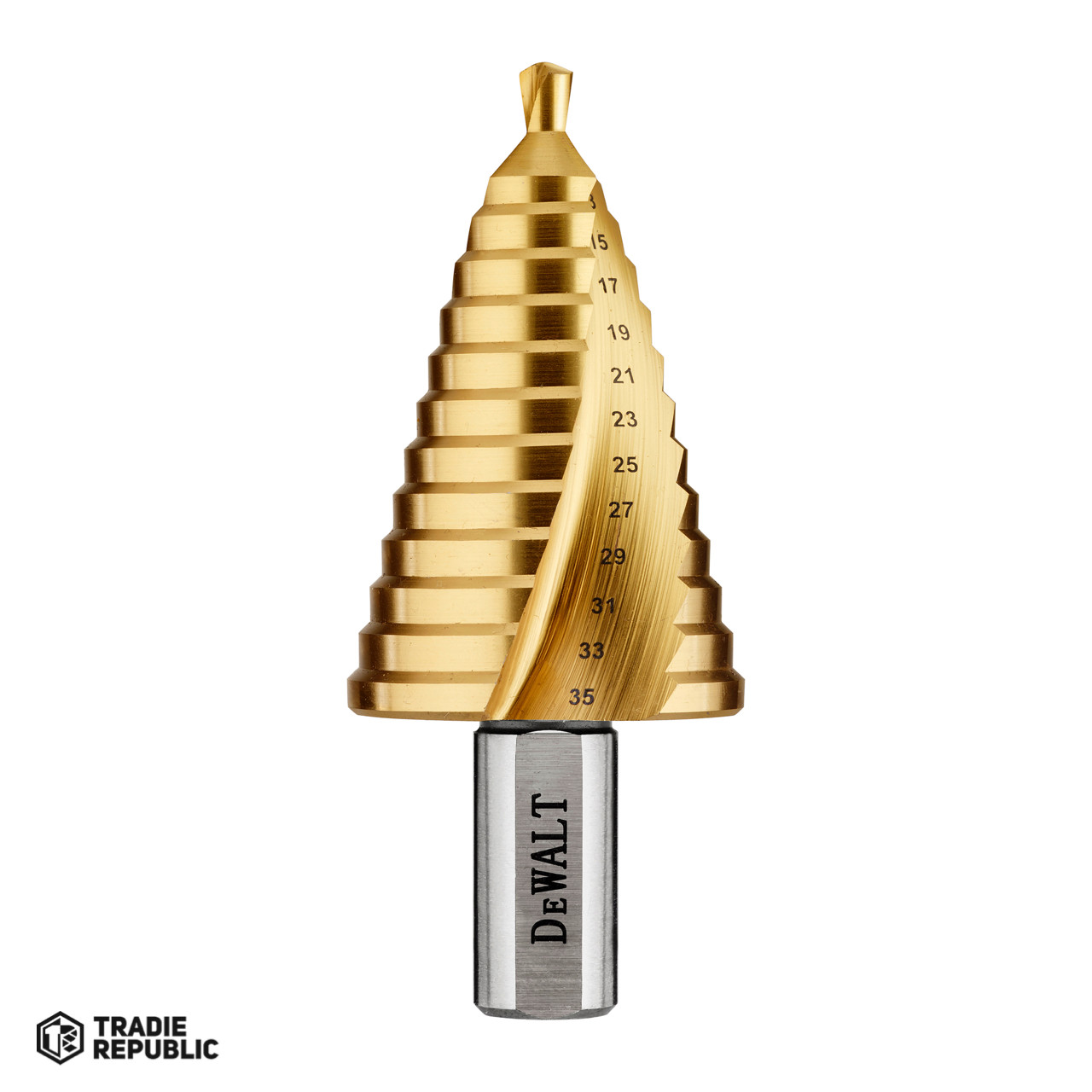 DeWalt Step Bits 5-35mm 2mm Steps - Tradie Republic