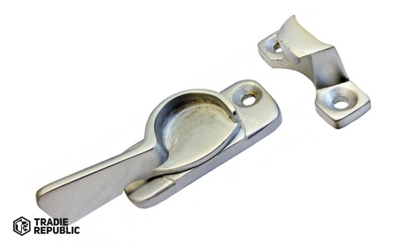 Miles Nelson Crescent Sash Fastener White 920PW - Tradie Republic