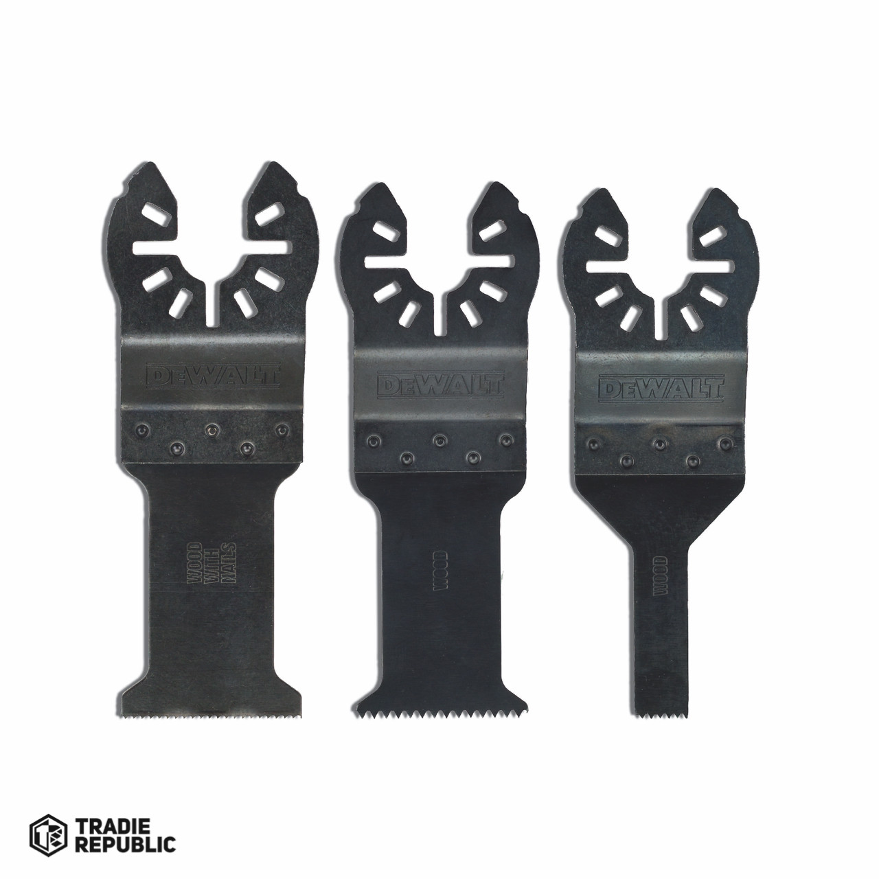 DeWalt Multi-Tool 3Pc Wood Set - Tradie Republic