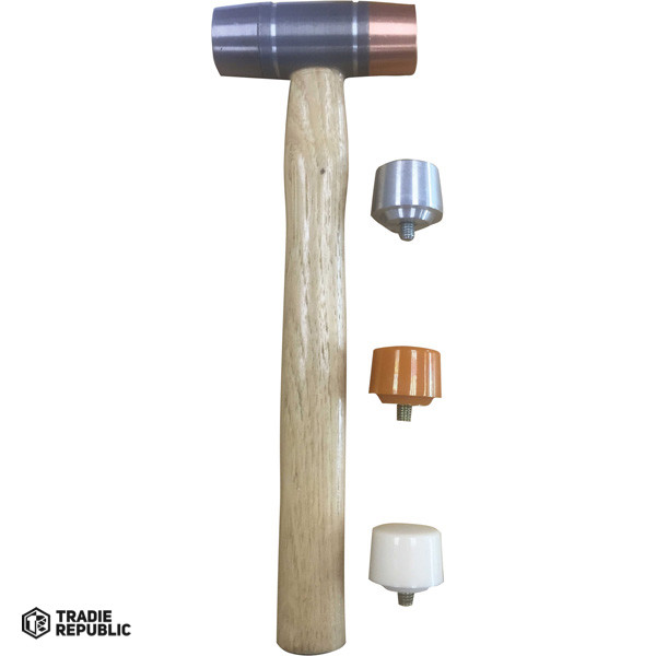ProEquip 35mm Interchangeable Head Hammer - Tradie Republic
