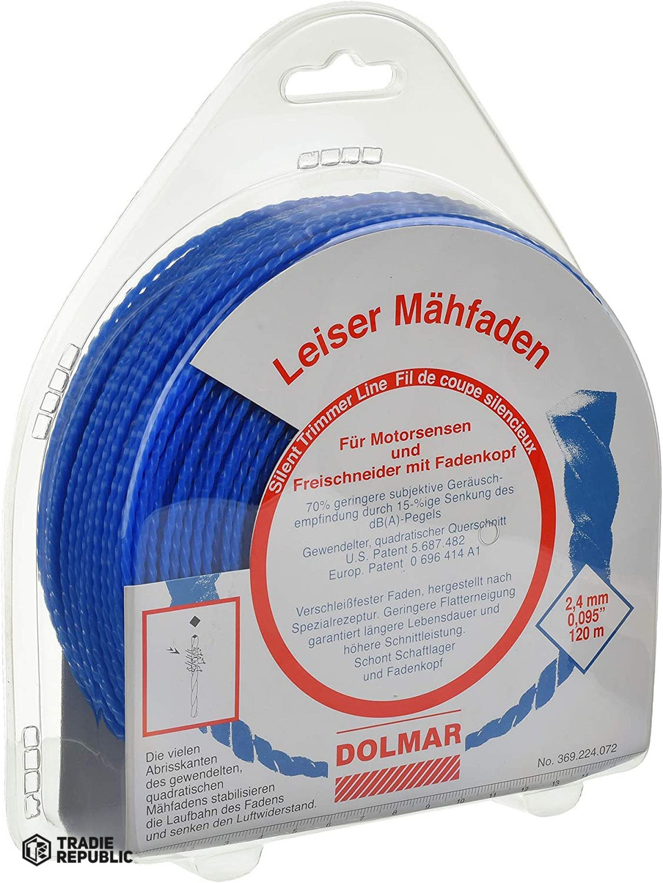 Makita Silent Nylon Line 2.4X120M 072 - Tradie Republic