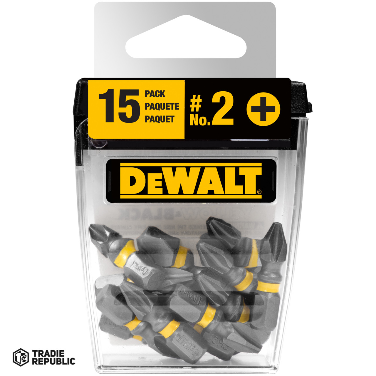DeWalt Max Impact 25mm Ph2 Insert Bit 15Pk - Tradie Republic