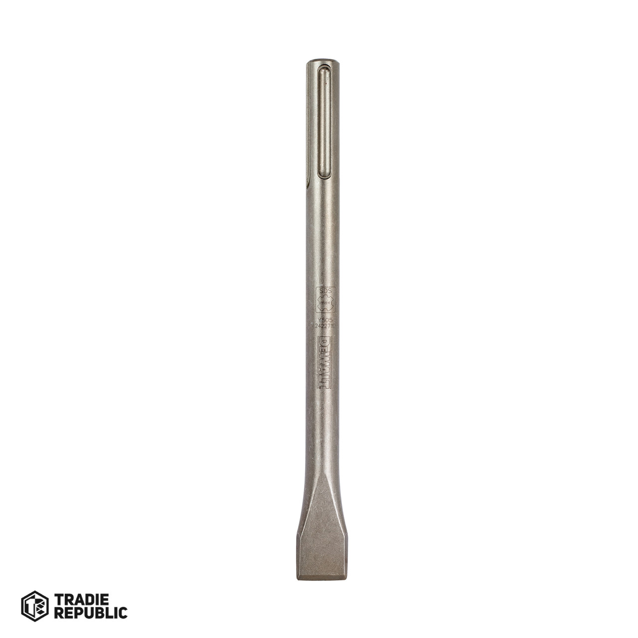 DeWalt SDS Max Chisel 25mm Flat 300mm - Tradie Republic