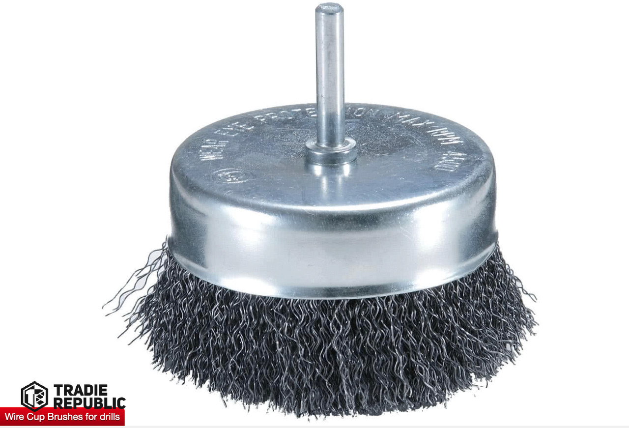 Makita Wire Cup Brushes D-39942 for drills - Tradie Republic