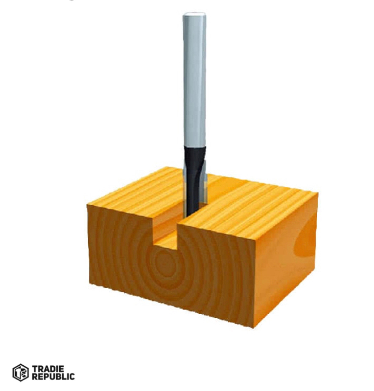 Makita TCT Straight Cutter - 1/4" Shaft - 4mm D-15344 - Tradie Republic