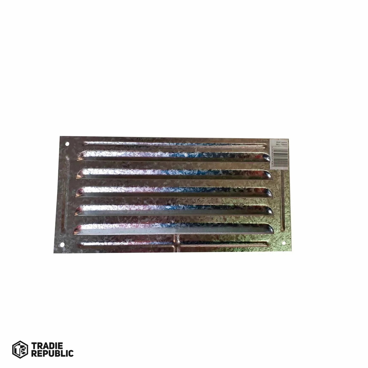 C.E. Lawford Ltd House Vent Galv 5 Louve 300 x 150mm - Tradie Republic