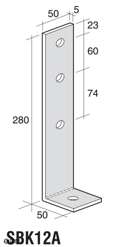 Pryda Stainless Post Support Bracket SBK12A/S - Tradie Republic