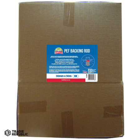 Gorilla PEF Backing Rod 30mm x 50m - Tradie Republic