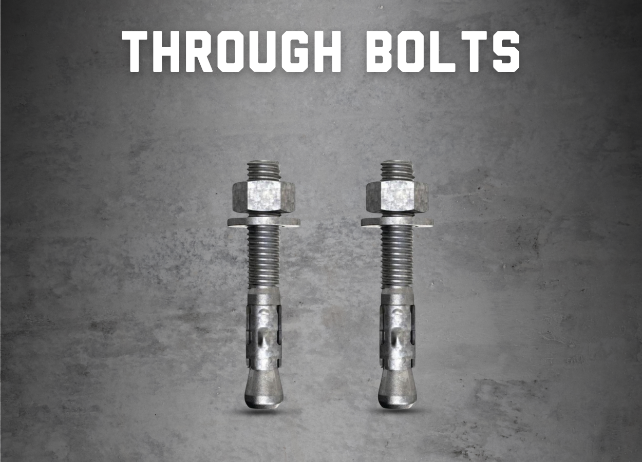 Fasteners - Concrete Fasteners & Anchors - Through Bolts - Tradie Republic