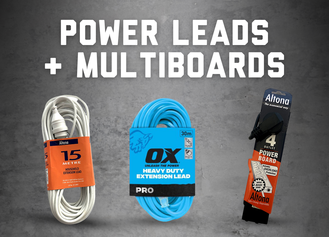 Tools - Power Leads & Multiboards - Tradie Republic