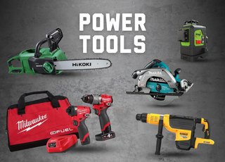 FINALLY A KIWI STORE THAT LOVES TOOLS, NZ'S BIGGEST RANGE OF POWERTOOLS