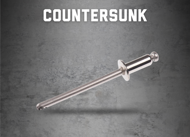 Fasteners - Rivets - Countersunk - Tradie Republic