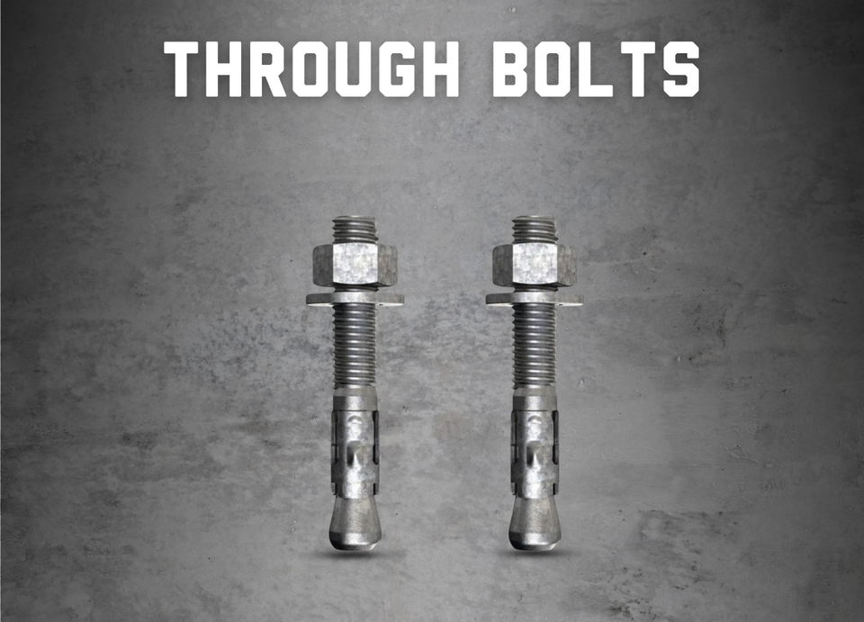 Fasteners - Concrete Fasteners & Anchors - Through Bolts - Tradie Republic