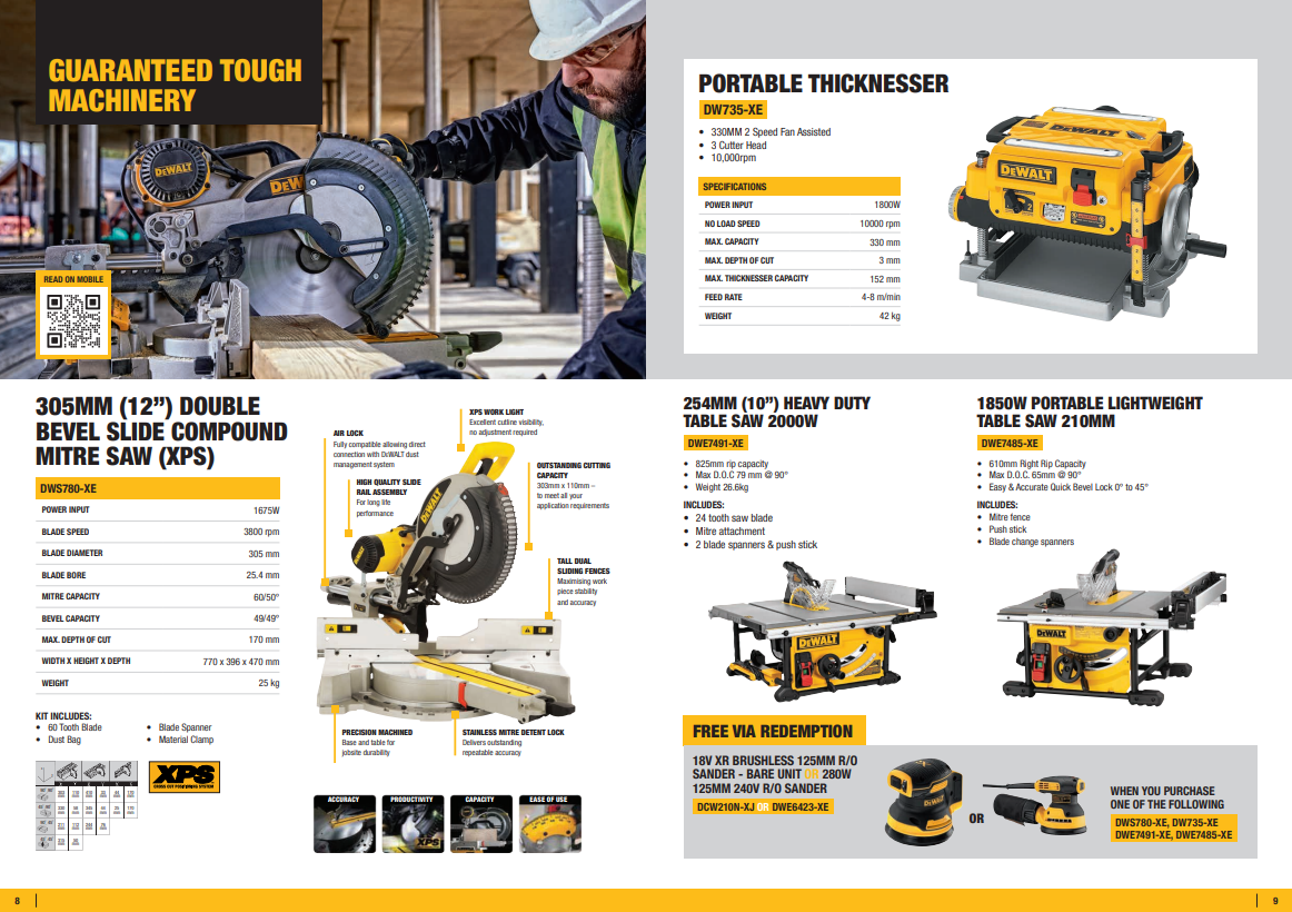 DeWalt Redemption Promos