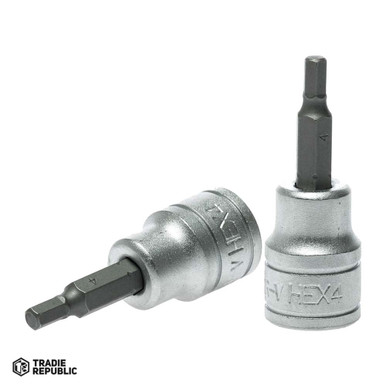 Teng 3/8in Dr. Hex Bit Socket 4mm - Tradie Republic