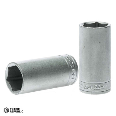 Teng 3/8in Dr. Deep Socket 22mm - Tradie Republic