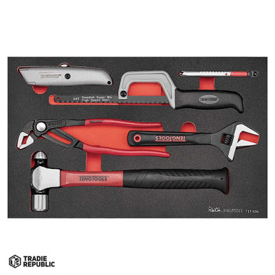 Teng PlumbingTool Set BP Hammer 6 Pcs - Tradie Republic