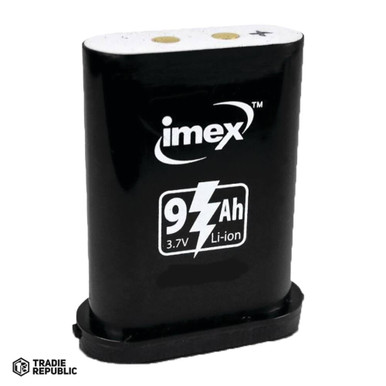 iMEX 9Ah Li-ion Battery for i-Series Rotating Lasers - Tradie Republic