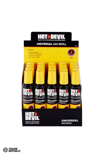 Hot Devil Universal Gas Refill 18ml - Tradie Republic