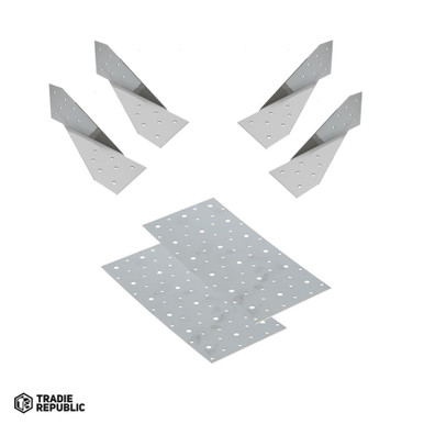 Pile Bearer Kit Stainless 12kn - Tradie Republic