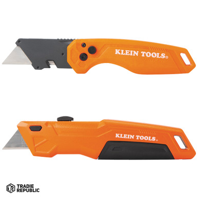 Klein Folding Utility Knife & Retractable Utility Knife 2pk - Tradie ...