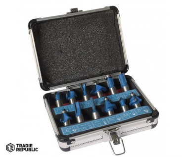 DART Router Bit Set 12 Piece 1/2 Inch - Tradie Republic
