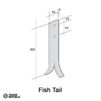 Pryda Rag Strap Stainless SBK4/S - Tradie Republic