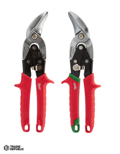 Milwaukee Tin Snips Offset Set 2pk - Tradie Republic