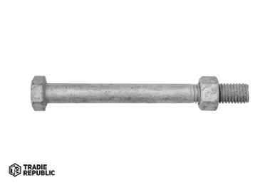 Galv Engineers Bolt - Tradie Republic