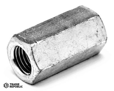 Galv Lug coupling Hex Nut - Tradie Republic
