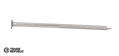 SS 316 Flat Head Annular Grooved Nail 1kg - Tradie Republic