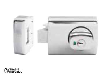 Lockwood 001 With Lever Timber Frame Strike Satin Chrome Pearl - Tradie ...