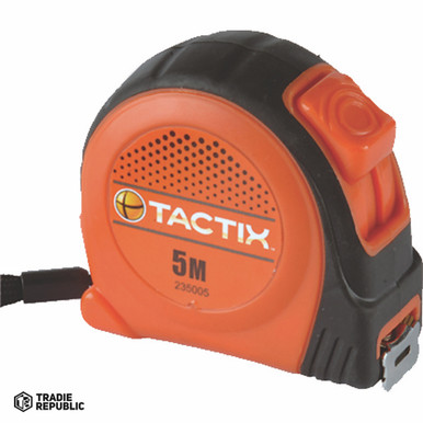 Tactix Tape Measure 5m x 19mm - Basic - Tradie Republic