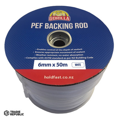 Gorilla PEF Backing Rod 6mm X 50m - Tradie Republic