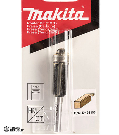 Makita Router Bit Flush Trim 1/2x1/4 - Tradie Republic