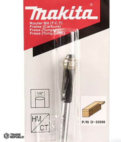 Makita Router Bit Flush Trim 3/8x1/4 - Tradie Republic