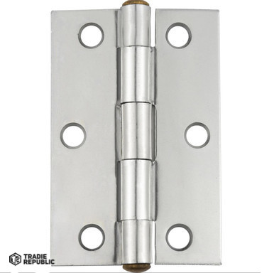 Fortress 90x60 Loose Pin Hinge Zinc - Tradie Republic
