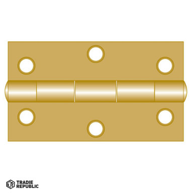 Fortress 90x90 Broad Fixed Pin Hinge Bronze - Tradie Republic