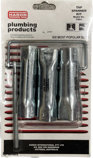 Haron Tap Spanner Kit- Six most popular sizes - Tradie Republic