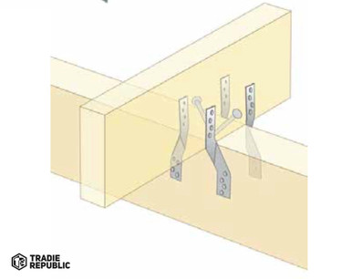 Fortress 12kN Pile Fixing Pack S/S T304 - Tradie Republic