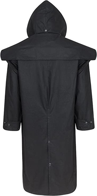 Stockman Wax Coat | Full Length Wax Cape | Dallaswear