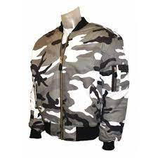 DW Camouflage Bomber Jacket | Biker Jacket | Dallaswear