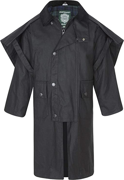 Stockman Kids Wax Jacket | Childrens Wax Cape | Dallaswear