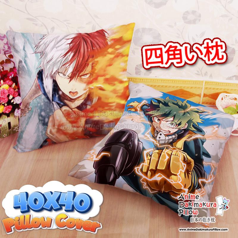 NEW Shoto Todoroki & Izuku Midoriya - My Hero Academia 40x40cm Square ...