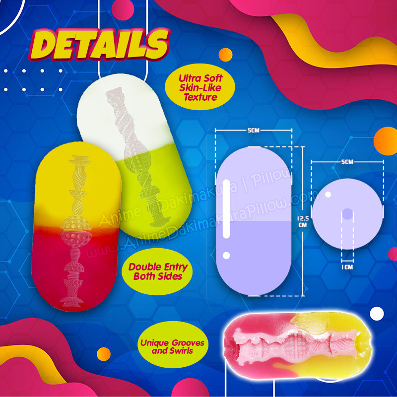 ADP Rave Double Pills "Make You Go High!" Capsule Onahole | OH-OT-134