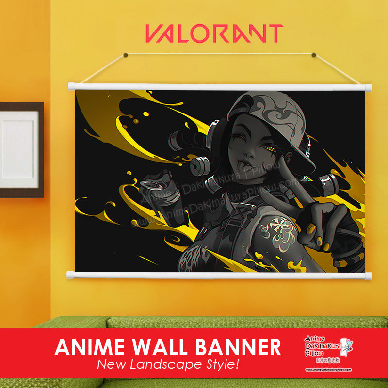 ADP Raze - Valorant Anime Wall Scroll Poster ERO-WB-292