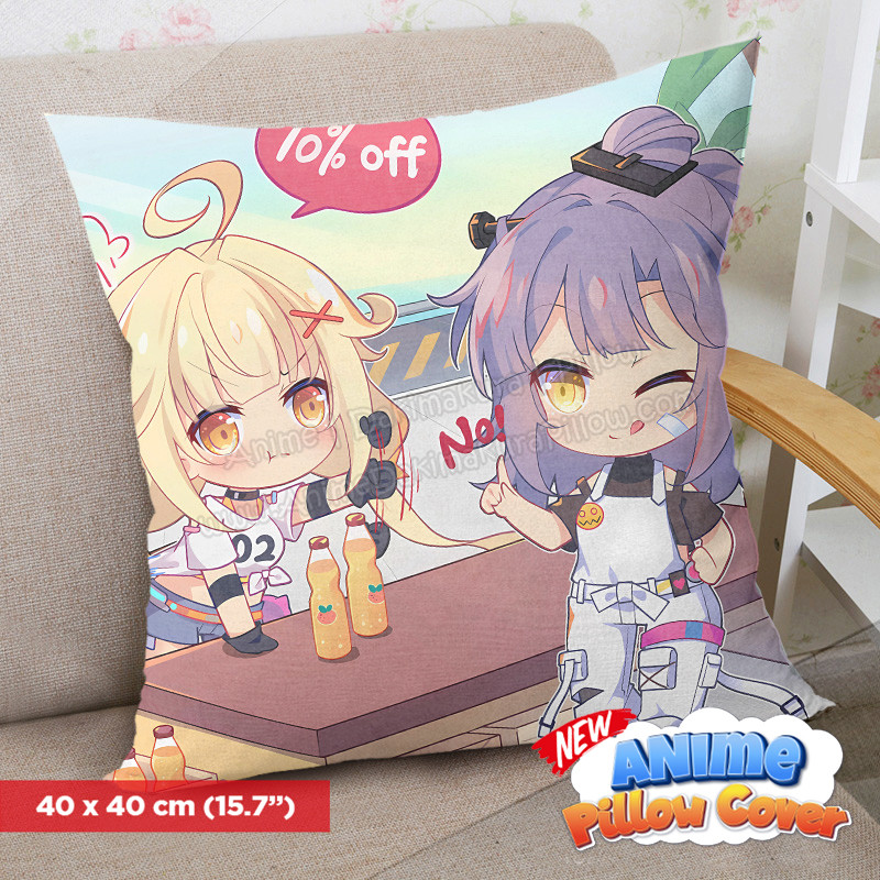 ADP Chainsaw Man 40x40cm Square Anime Dakimakura Throw Pillow Cover ERO ...