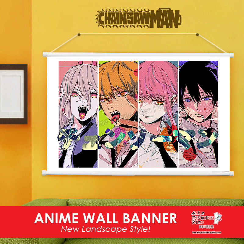 ADP Chainsaw Man Anime Wall Scroll Poster ERO-WB-298